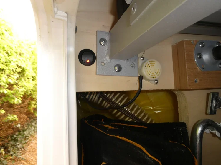 Overfilled tank resulting in garage flood | MotorhomeFun